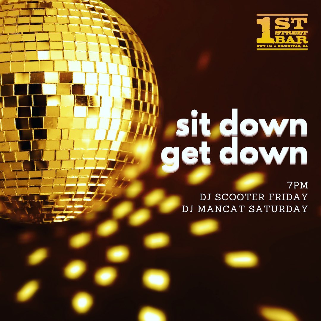DJ MANCAT – SIT DOWN GET DOWN – 1st Street Bar